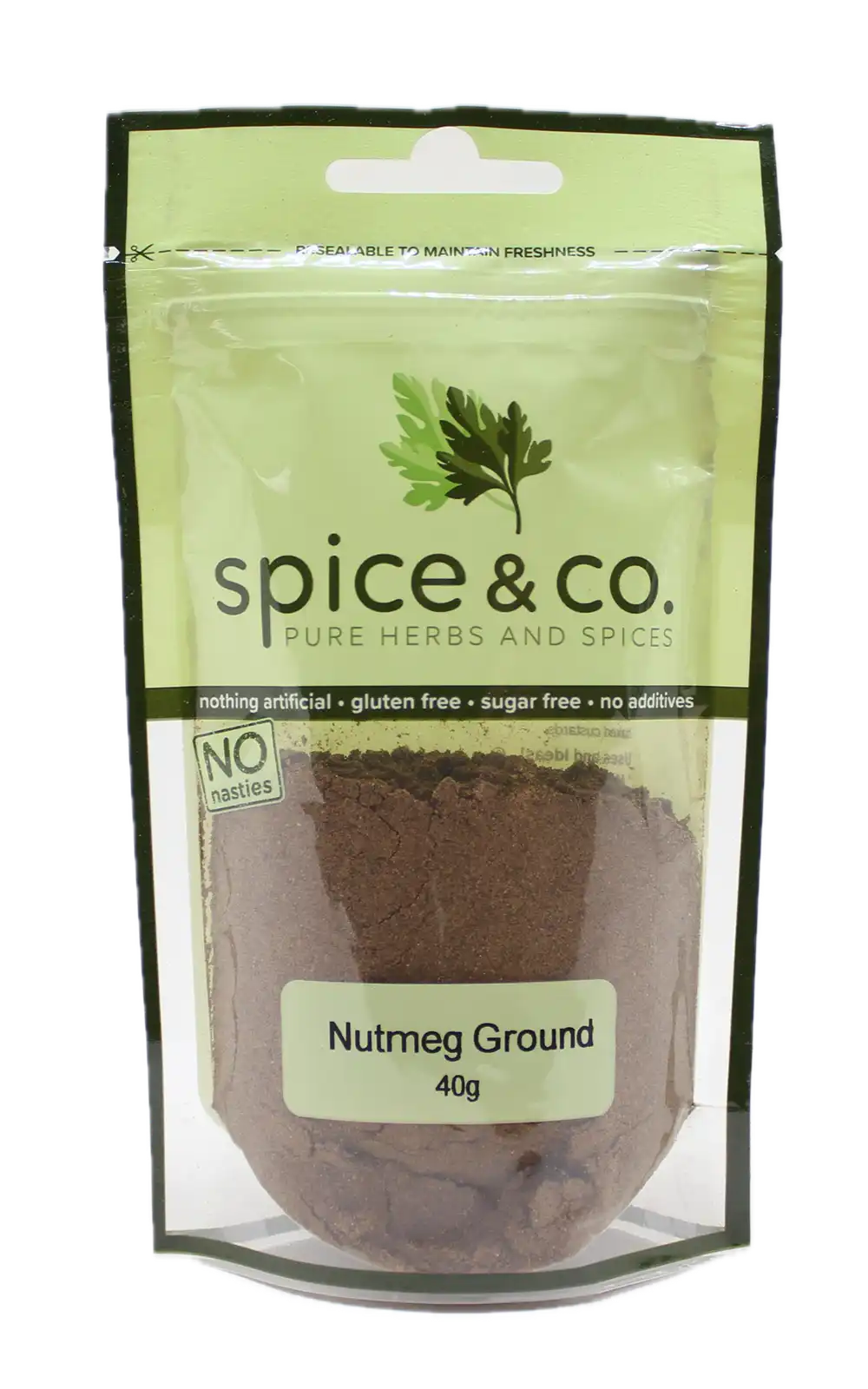 Nutmeg - Ground 40g – Spice & Co