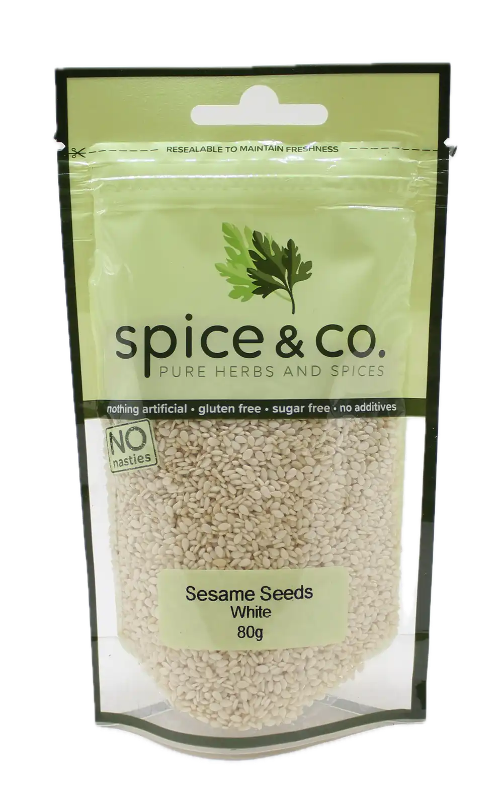 Sesame Seeds - White 80g – Spice & Co